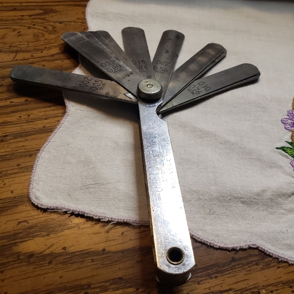 craftsman | Other | Vintage Craftsman Metal Feeler Gauge Tool | Poshmark